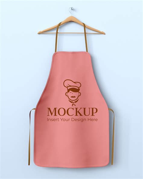 Free Apron Mockup Psd For Restaurant And Hotel Branding
