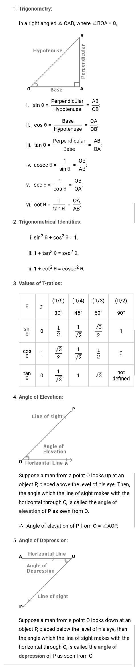 Height And Distance Aptitude