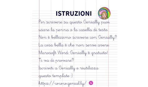 Foglio A Righe Di Prima E Seconda Editabile Maestra Giulia