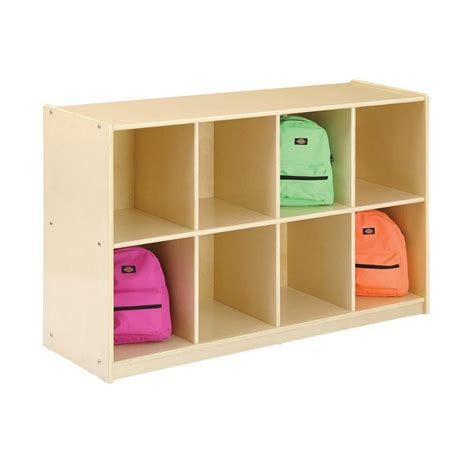 Birch 8 Section Backpack Cubby