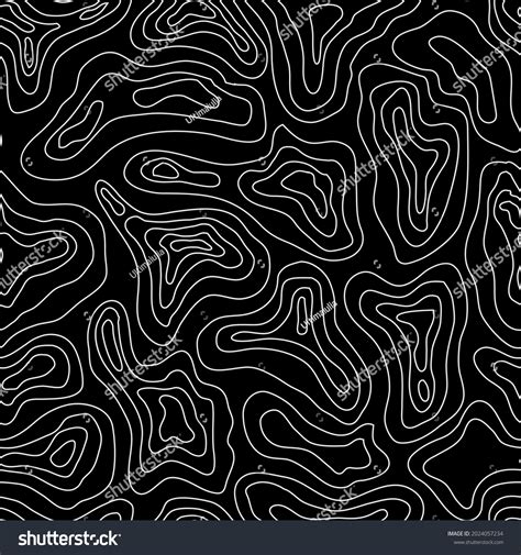 Abstract Waves Texture Seamless Graphic Pattern Stock Vector Royalty Free 2024057234