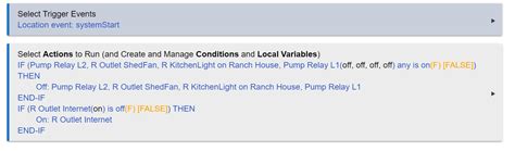 Can System Start Up Trigger A Ruleaction 📐 Rule Machine® Hubitat