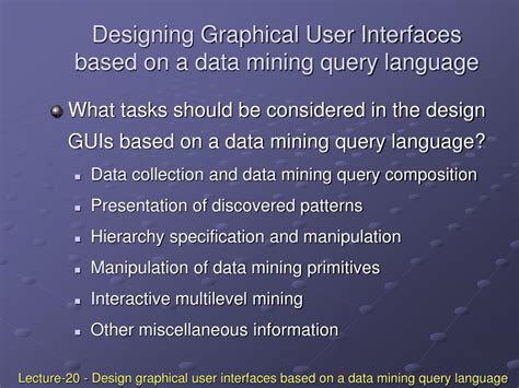 Ppt Unit 3 Data Mining Primitives Languages And System