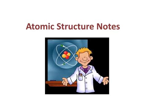 PPT Atomic Structure Notes PowerPoint Presentation Free Download ID