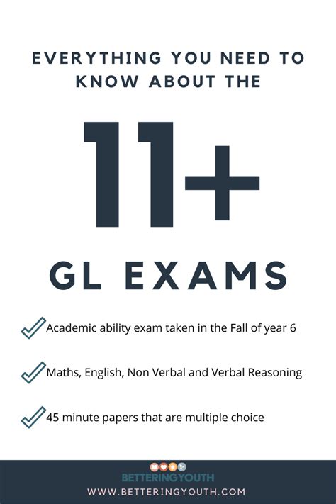 All You Need To Know About The Gl 11 Exam Bettering Youth