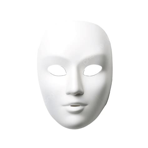Blank White Masquerade Masks