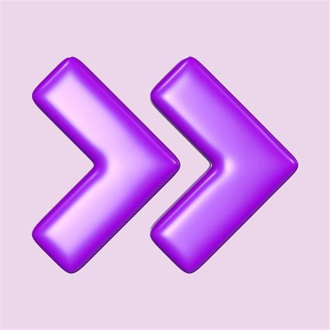 Dos Flechas En Color 3d Archivo Psd Premium