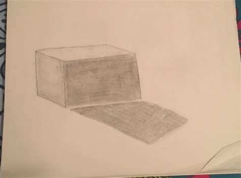 Rectangular Prism Observational Drawing