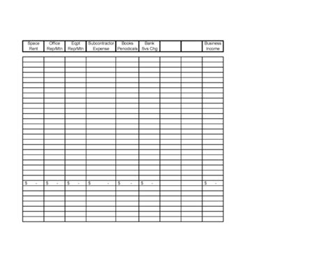 Self Employed Expense Spreadsheet Db Excel Com