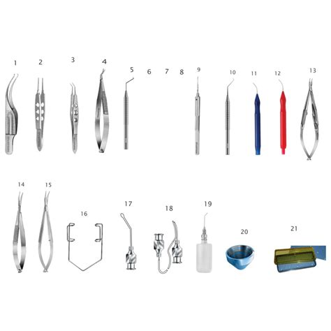 Extracapsular Cataract Extraction Set Ecce Ovation International