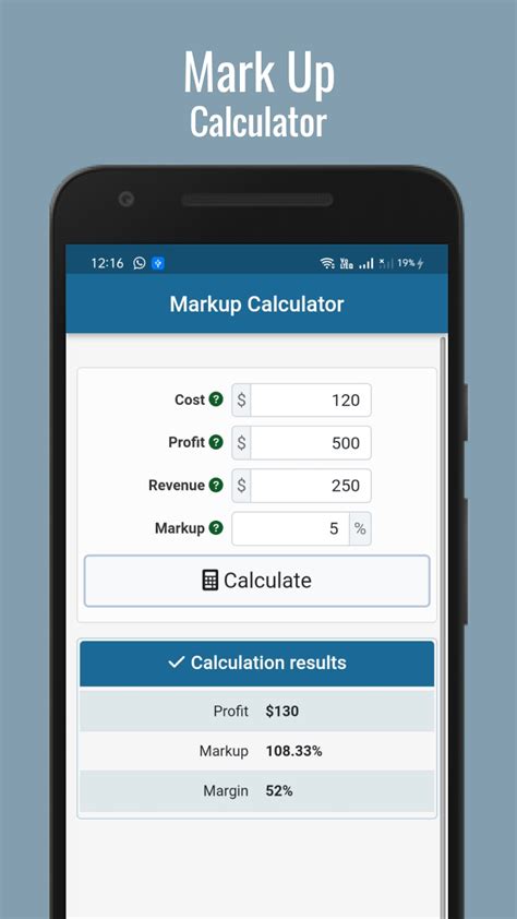 Markup Calculator App On Amazon Appstore