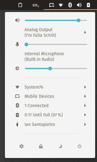 Colors In All Drop Down Menus Of Gnome Panel Is Buggy Issue 27 Pop Os Gnome Shell Theme