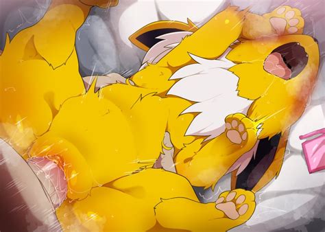 Rule 34 Condom Condom Wrapper Cub Dagasi Head Thrown Back Jolteon