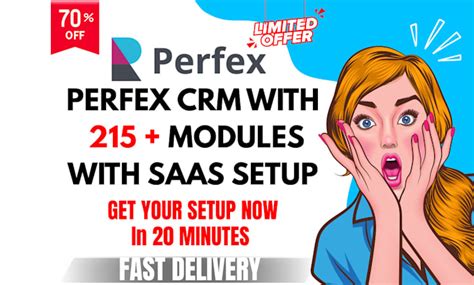 Setup Perfex Crm With 220 Saas Modules Within 20 Minutes By Adilcodixer