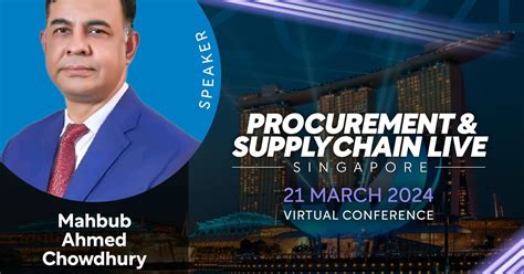 Pandsc Live Singapore Mahbub Ahmed Chowdhury City Bank Procurement Magazine