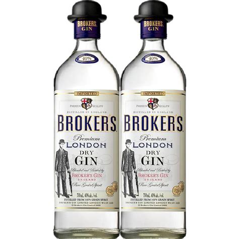 Download Two Bottles Of London Dry Gin Wallpaper