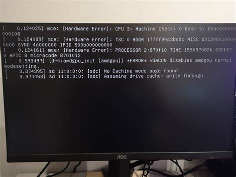 Hardware Error Unable To Boot Ask Ubuntu