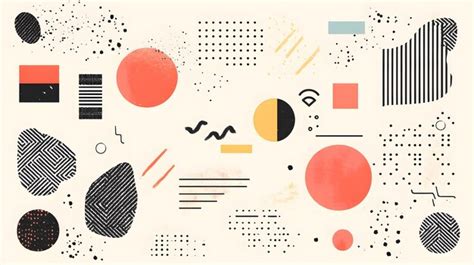 Vibrant Abstract Background With Colorful Flowing Shapes And Dynamic Doodle Patterns In Bold