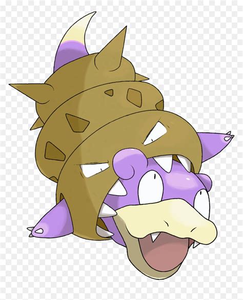 Mega Speedy And Spikey Mega Shiny Slowbro Hd Png Download Vhv