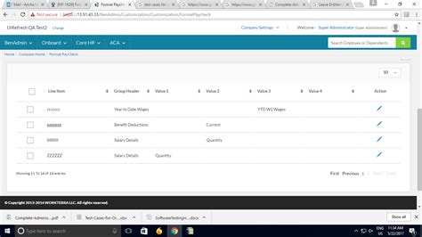 NF Format Paycheck Checkbox Not Present On Next Page When Line Item Is Saved