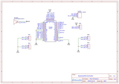 elrs controller platform for creating and sharing projects oshwlab