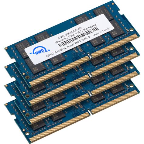 OWC GB DDR MHz SO DIMM Memory Kit OWC DDR S S B H