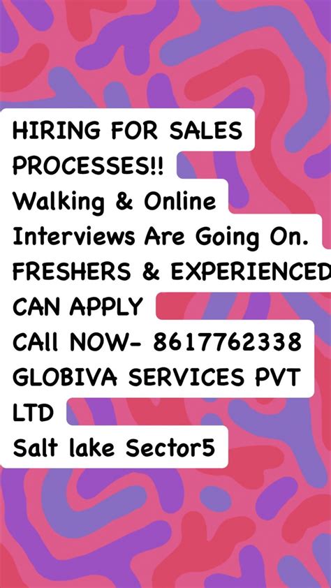 Sreya Basu On Linkedin Hiring Kolkatajob Vaccancies Salesprocess Walkinginterview