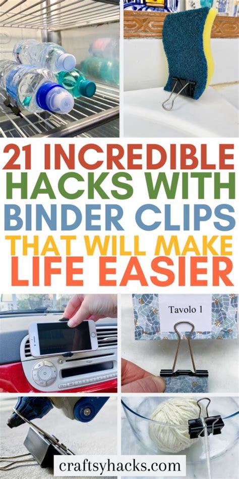 Genius Binder Clip Hacks You Didn T Know You Needed