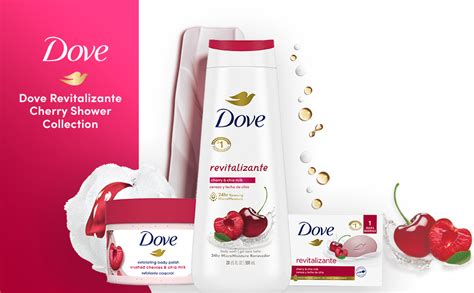 Dove Cherry And Chia Milk Shower Collection T Set Revitalizing Dove Body Wash