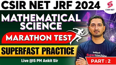 Csir Net Mathematical Science Marathon Session Most Probable Question Part 02 Ankit Sir