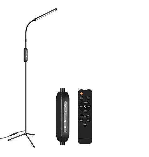 Ebest Led 플로어 램프 원격 Led 램프 속눈썹 조명 속눈썹 연장용 공예 작업 램프 플로어 스 티몬