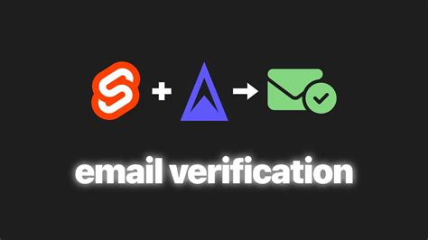 how i did email verification with sveltekit in my ai app youtube