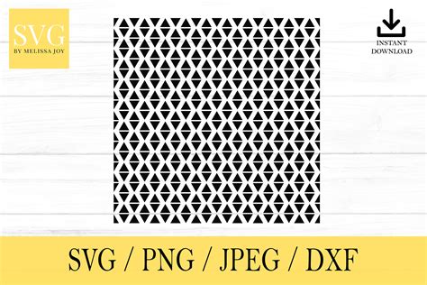 Triangle Pattern Svg Triangles SVG Svg Png Dxf Jpeg Etsy