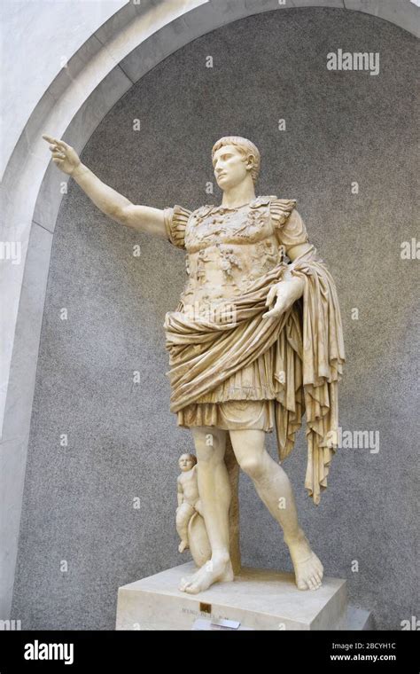 Portrait Of Augustus As General From Primaporta