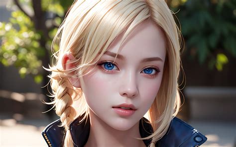 AI竖版壁纸28张国外绝美少女 4K 高清AI艺术 图包后附 哔哩哔哩