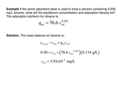 Ppt Adsorption Equilibrium Powerpoint Presentation Free Download Id6791659