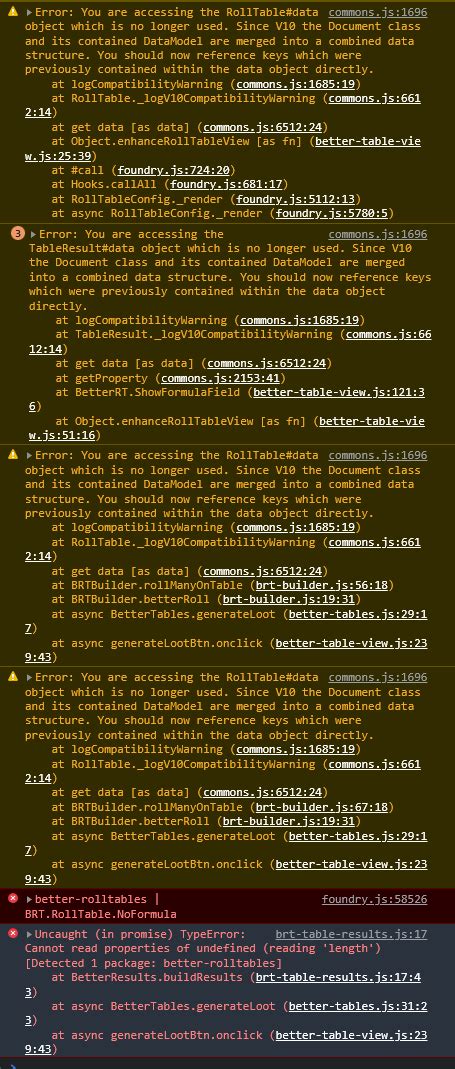 V Broke Everything Issue Ultrakorne Better Rolltables GitHub