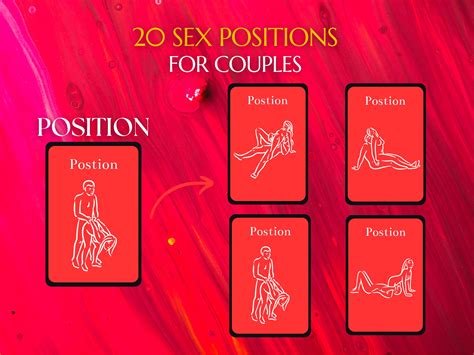 Naughty Sex Cards With Over 100 Activities And Sex Positions Etsy