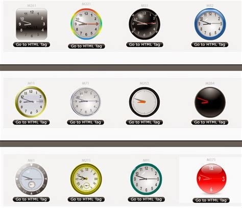 Kumpulan Kode Html Widget Jam Analog Keren Untuk Blog Cara Bisnis Online