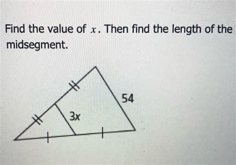 answered find the value of x then find the… bartleby