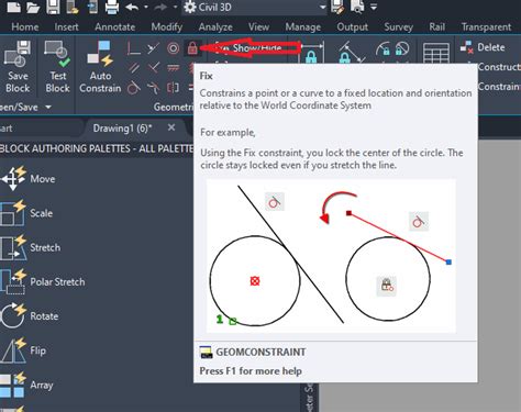 solved block stretch with rotation autodesk community