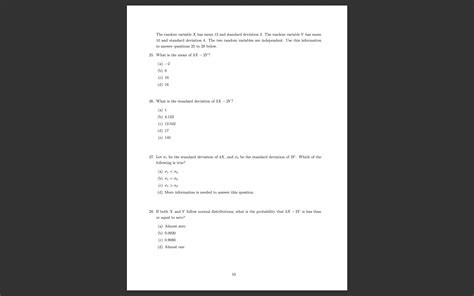solved the random variable x has mean 12 and standard