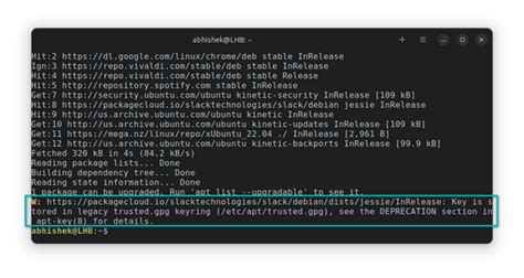 修复 Ubuntu 中的 Key Is Stored In Legacy Trustedgpg Keyring” 问题 Linux