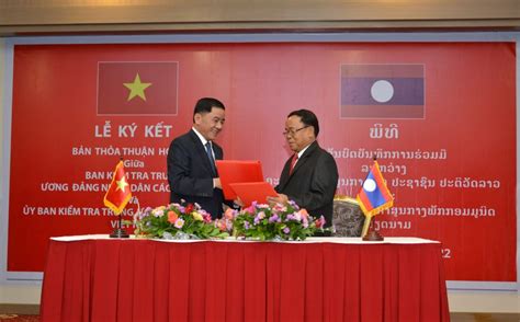 ລາວ ຫວຽດ ນາມ ສືບ ຕໍ່ ຮັດ ແໜ້ນ ການ ຮ່ວມ ມື ວຽກ ງານກວດ ກາ