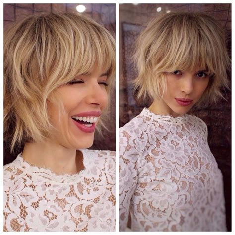 10 Favorite Short Textured Bob With Bangs