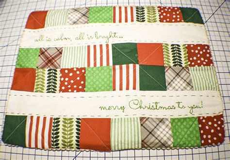 How To Make A Patchwork Christmas Pillow