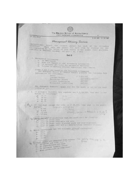 Mas Practice Problems Pdf