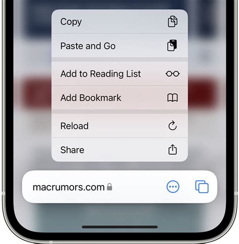 Everything New In IOS Beta New Safari Search Address Bar Relocation And Reload MacRumors