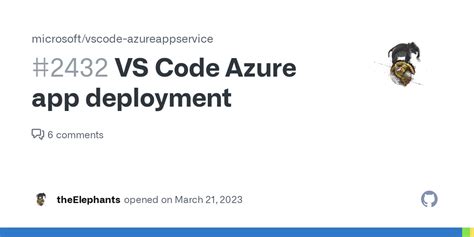 vs code azure app deployment · issue 2432 · microsoft vscode