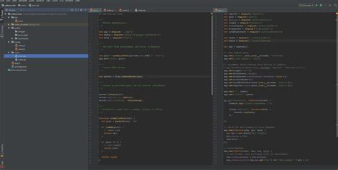 Javascript Where To Put Socket Io Server In WebStorm Express Template Stack Overflow